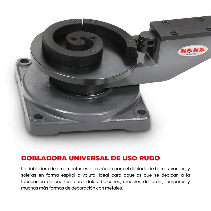 Dobladora alambre, barra y solera – KAYKA INDUSTRIAL